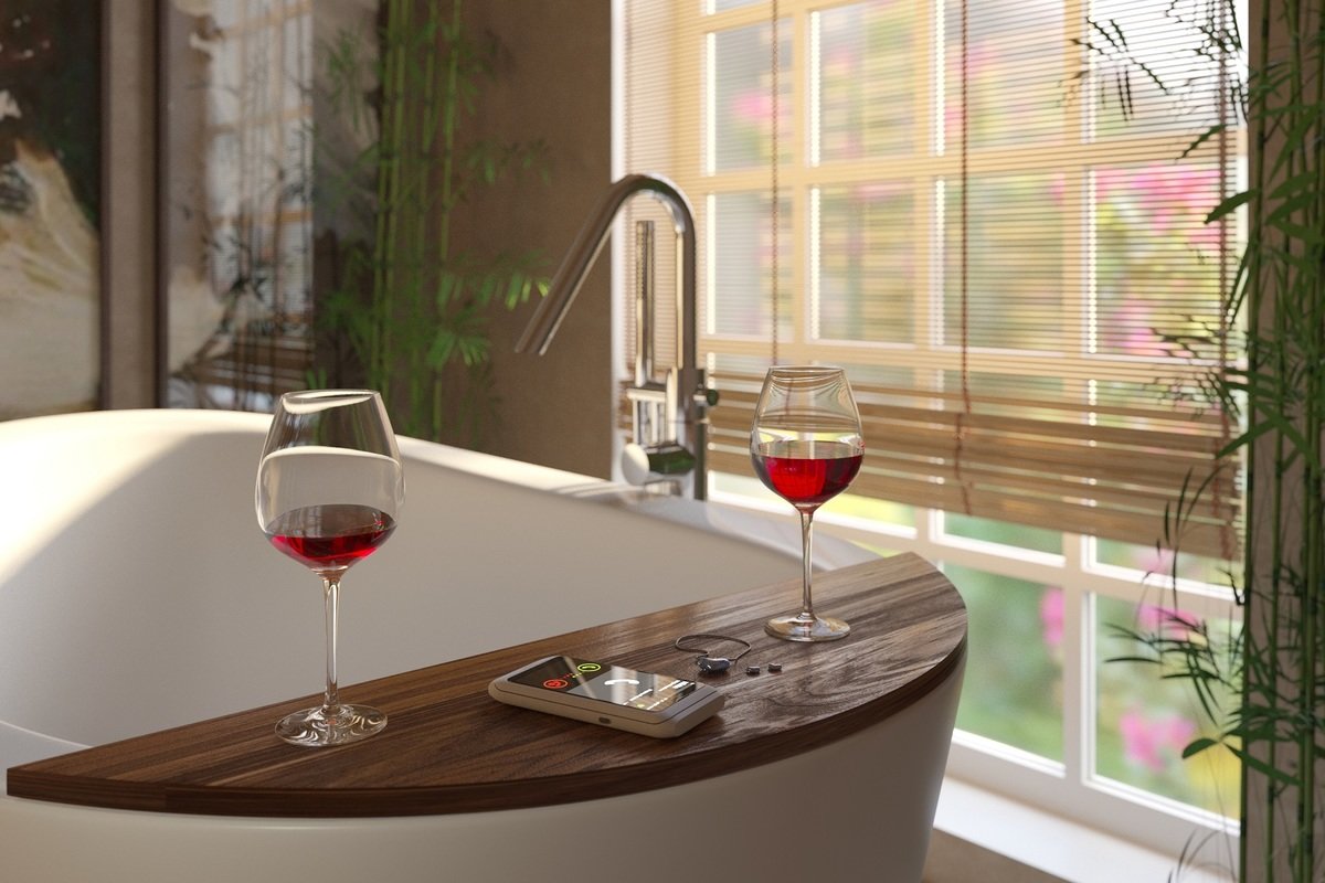 True Ofuro American Walnut Tray – Aquatica Baths USA - Premium Bathtubs